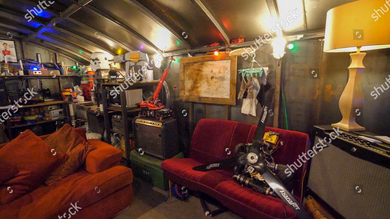 Colin Furze His Underground Bunker Back Editorial Stock Photo - Stock ...