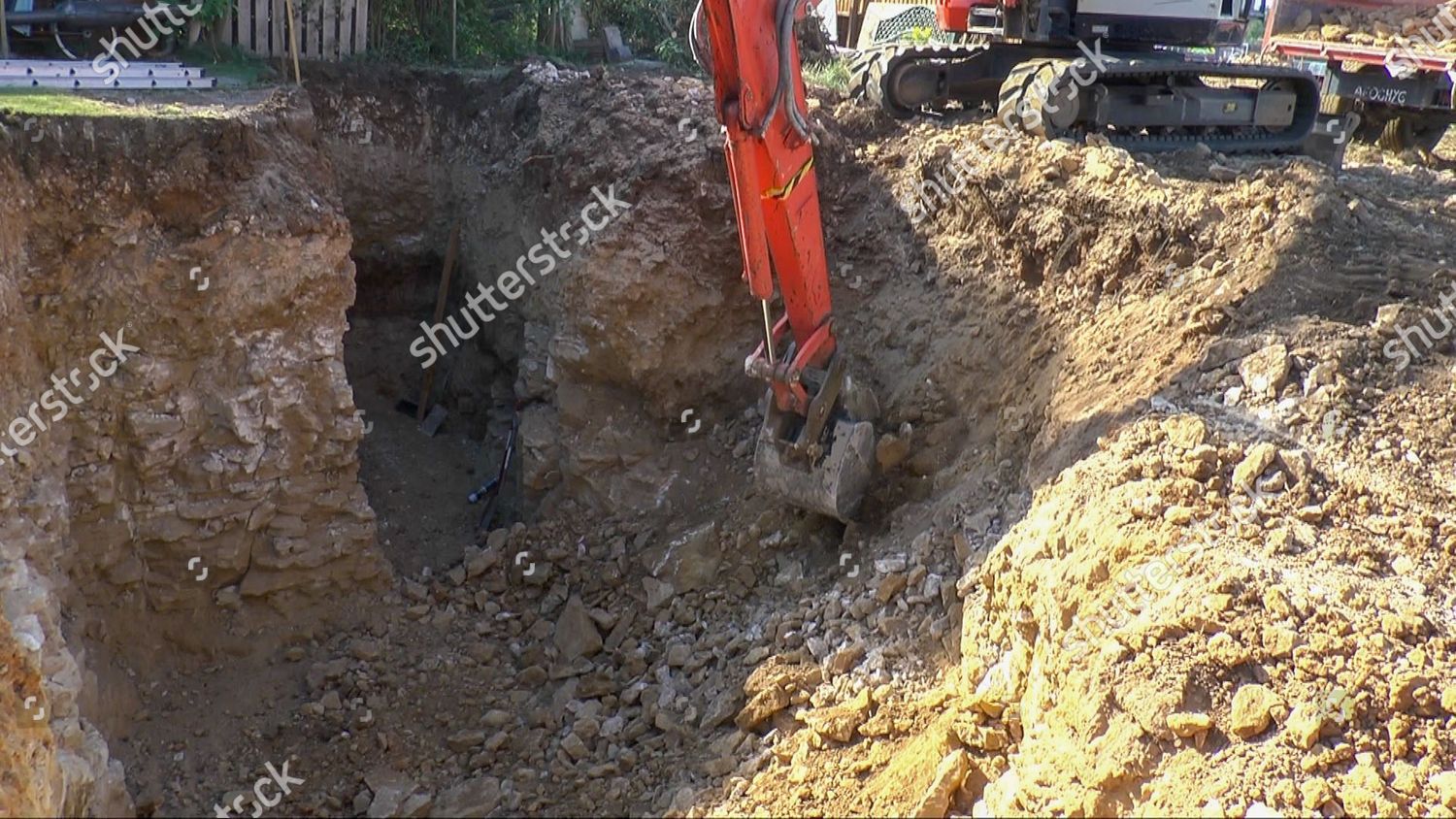 COLIN FURZE HIS UNDERGROUND BUNKER BACK Editorial Stock Photo - Stock ...