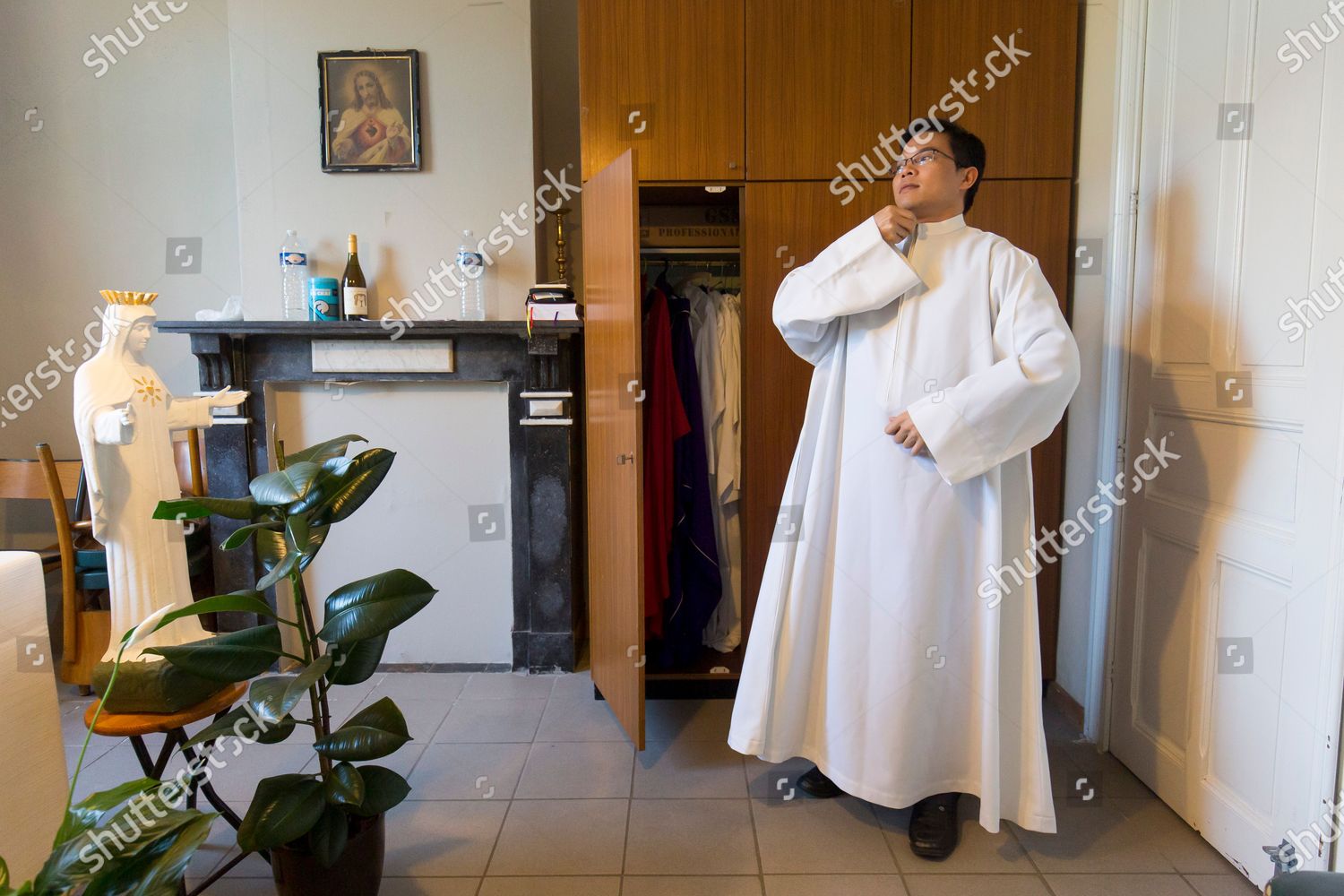 Belgian Priest Antoine Nguyen Thai Tai Editorial Stock Photo - Stock ...