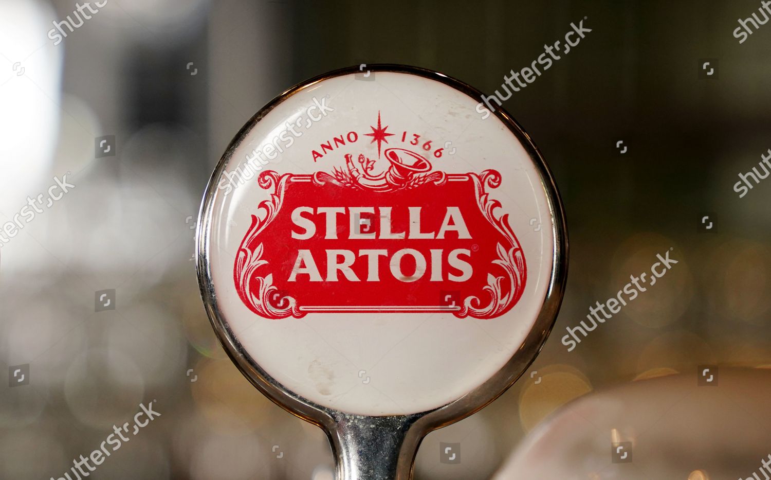 Detail Stella Artois Beer Tap Handle Editorial Stock Photo - Stock ...