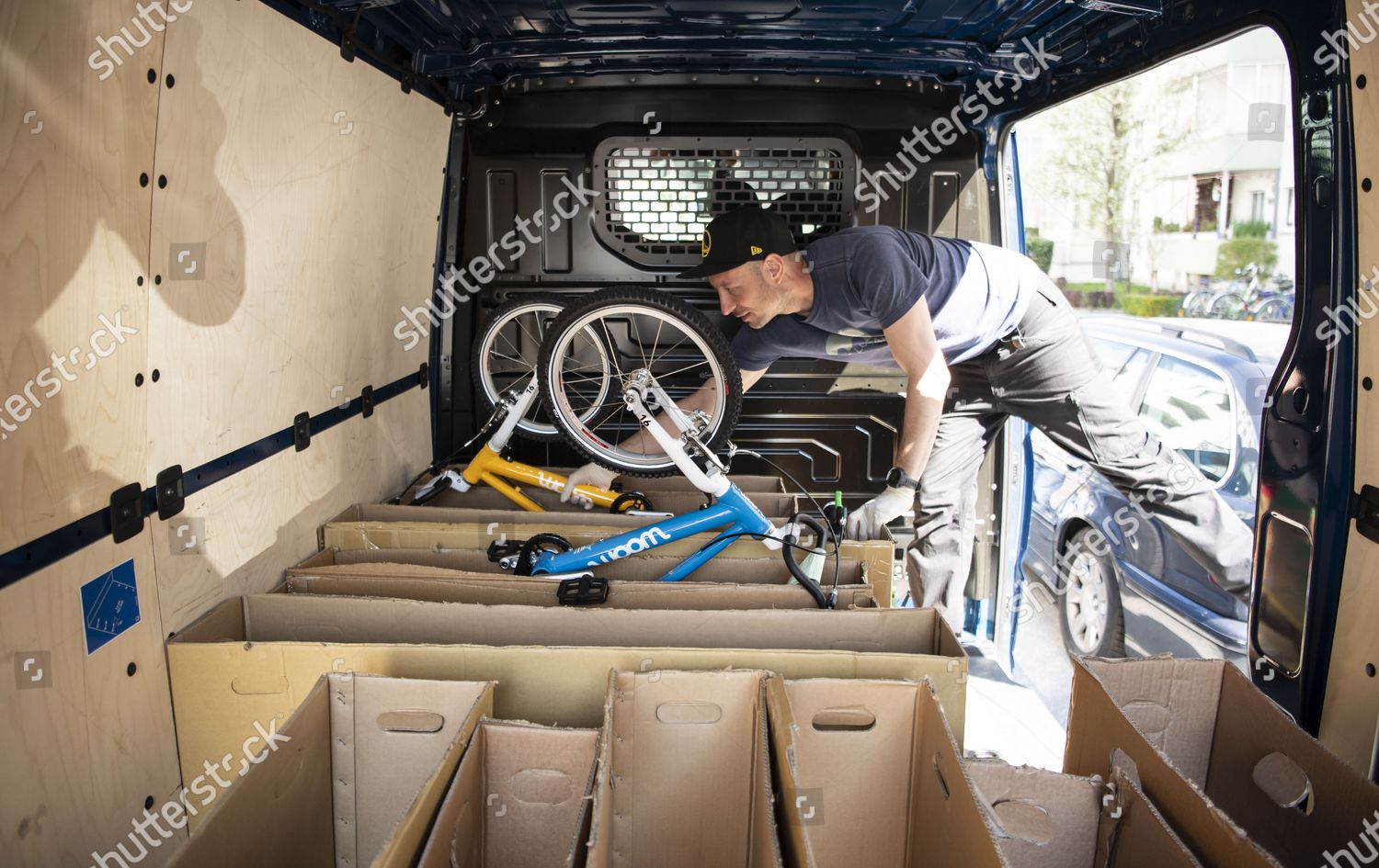 Bicycle Vendor Loads Bicycle Austrian Brand Editorial Stock Photo ...