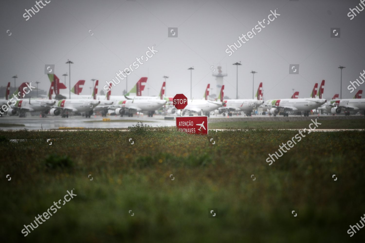 Tap Aircraft Engines Cover Plastic Foil Editorial Stock Photo - Stock ...