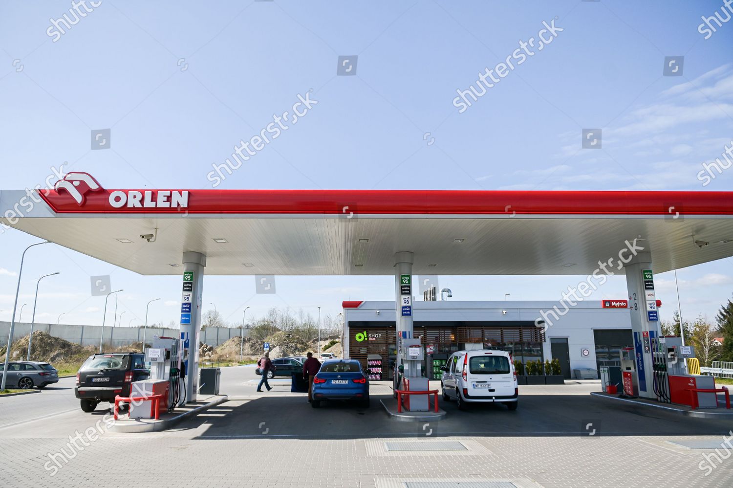 View Orlen Gas Station Orlen Produces Editorial Stock Photo - Stock ...