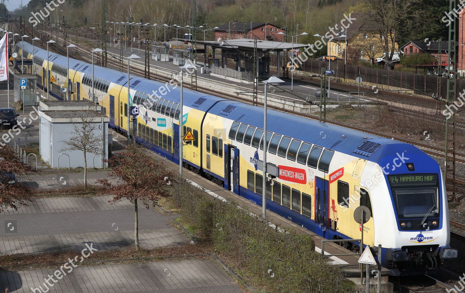 Passenger Train Train Company Metronom Leaves Editorial Stock Photo ...