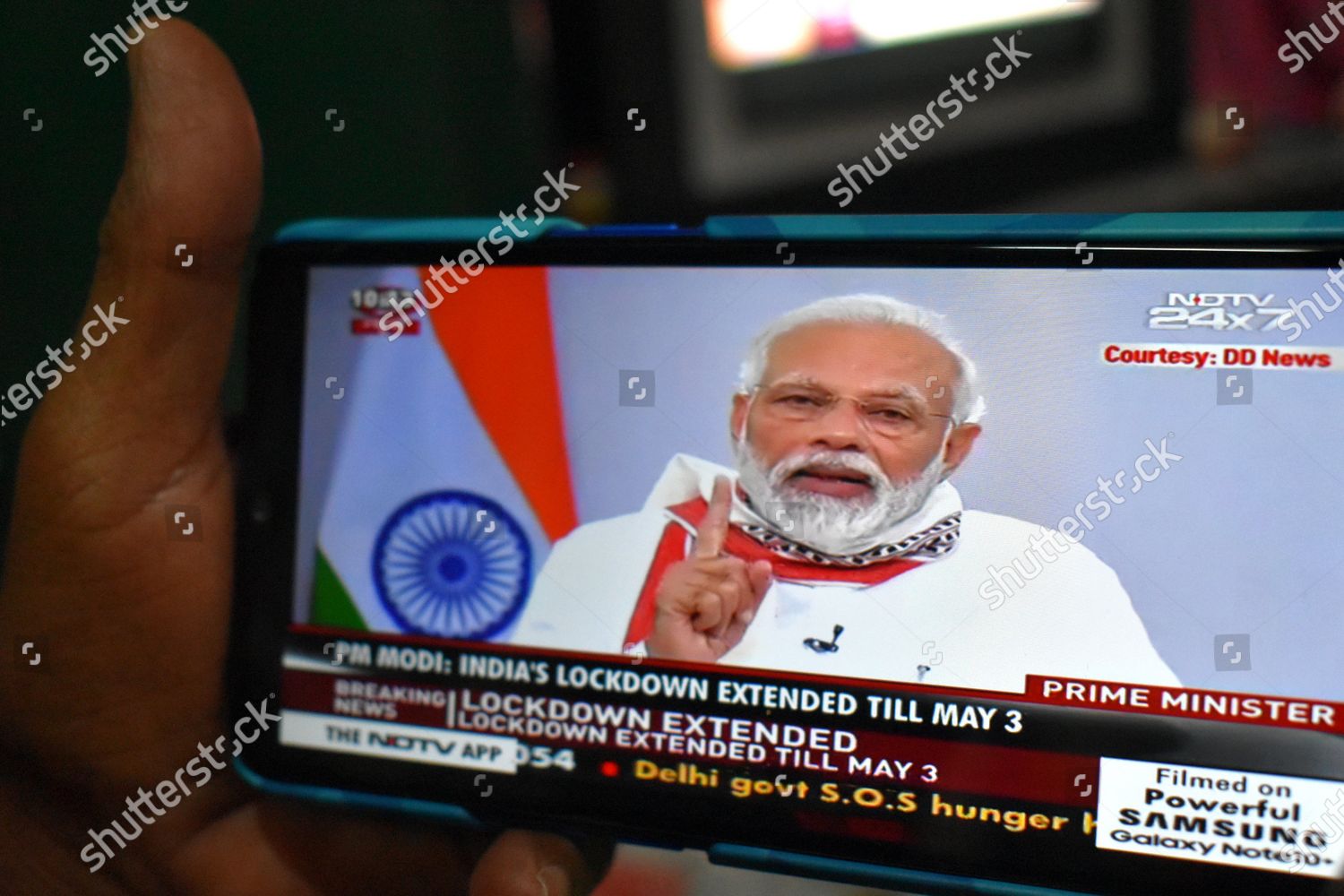 People Showing Narendra Modis Speech On Editorial Stock Photo - Stock ...
