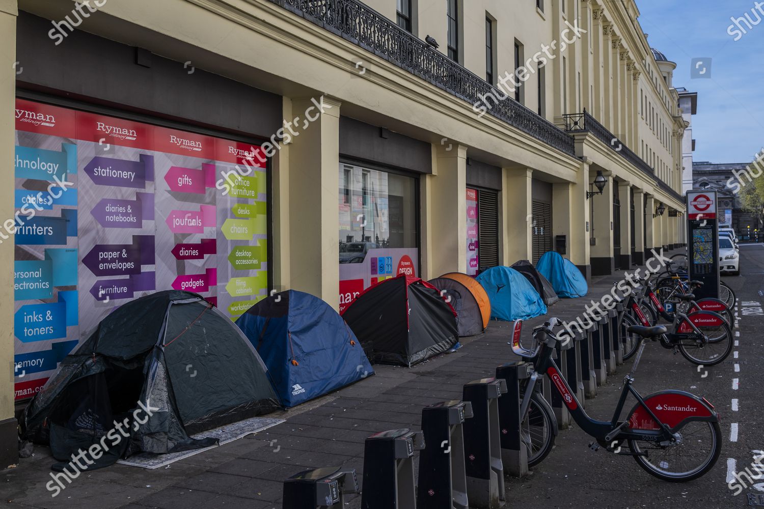 Homelessness Has Been Eradicated Temporarily According Editorial Stock ...