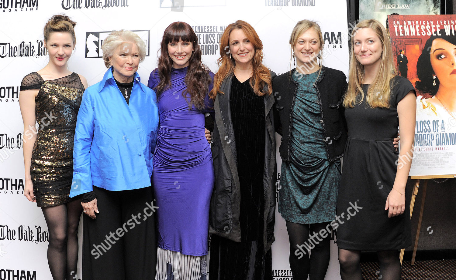 Jessica Collins Ellen Burstyn Bryce Dallas Editorial Stock Photo ...