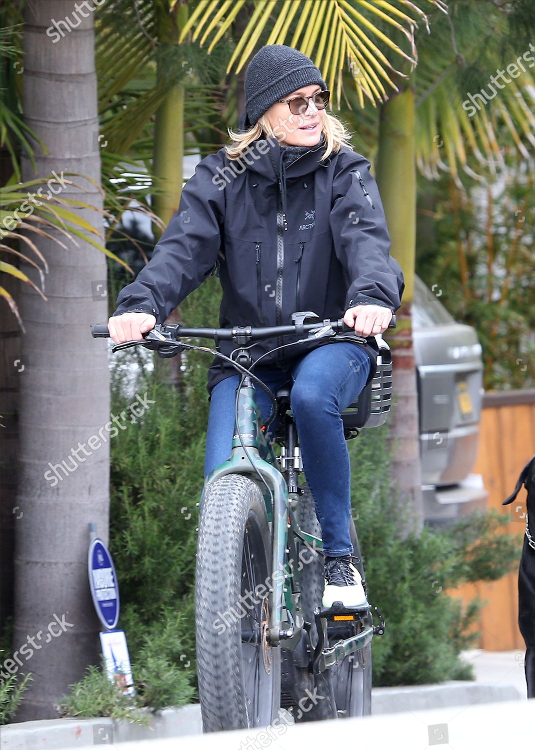 ROBIN WRIGHT RIDES HER BIKE DURING Editorial Stock Photo - Stock Image ...