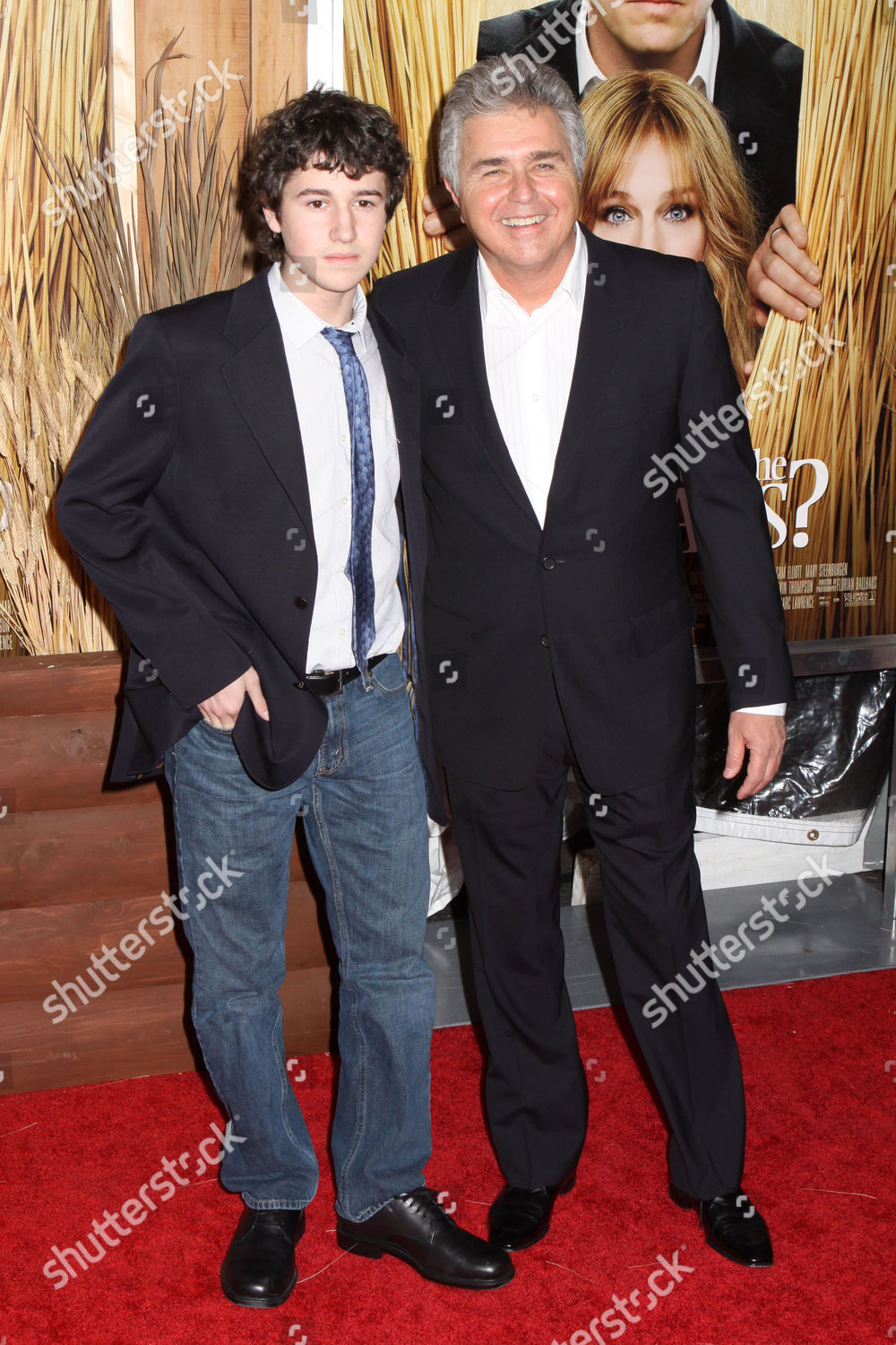 Steve Tyrell Son Marc Lawrence Editorial Stock Photo - Stock Image ...