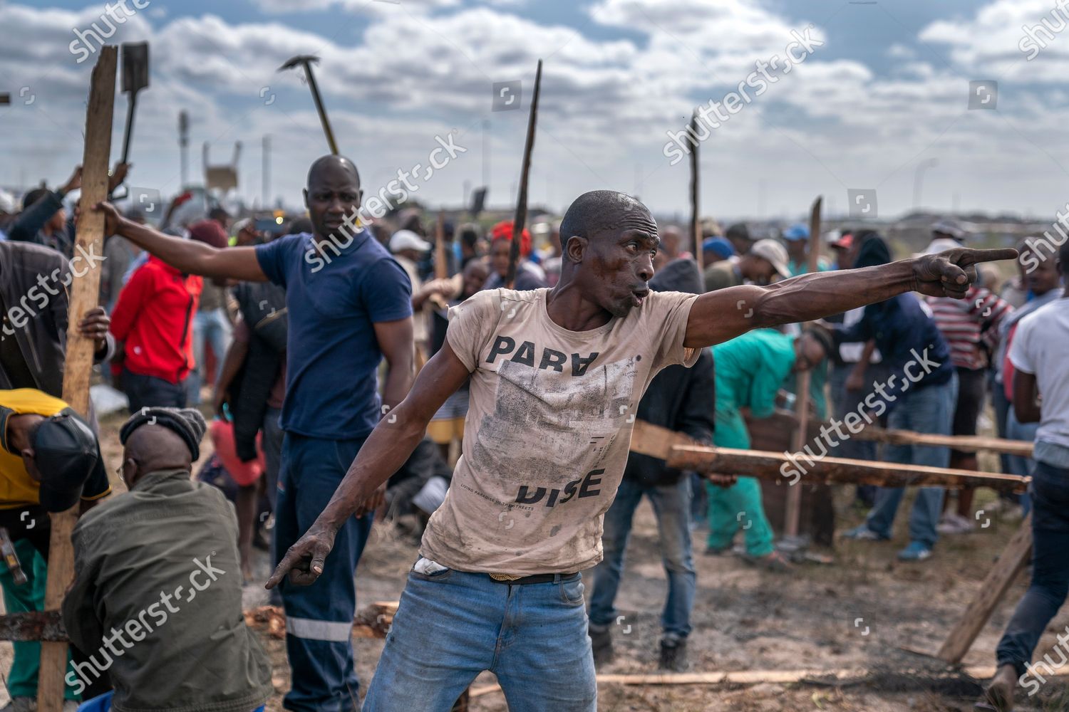 SOUTH AFRICAN ALEX MADIKANE C STANDS Editorial Stock Photo - Stock ...