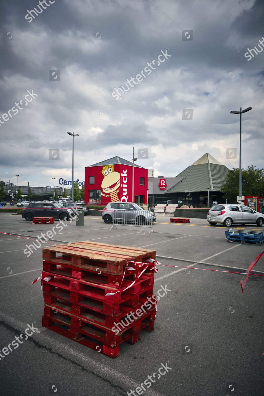 Quick Fast Food Chain Has Reopened Editorial Stock Photo - Stock Image ...