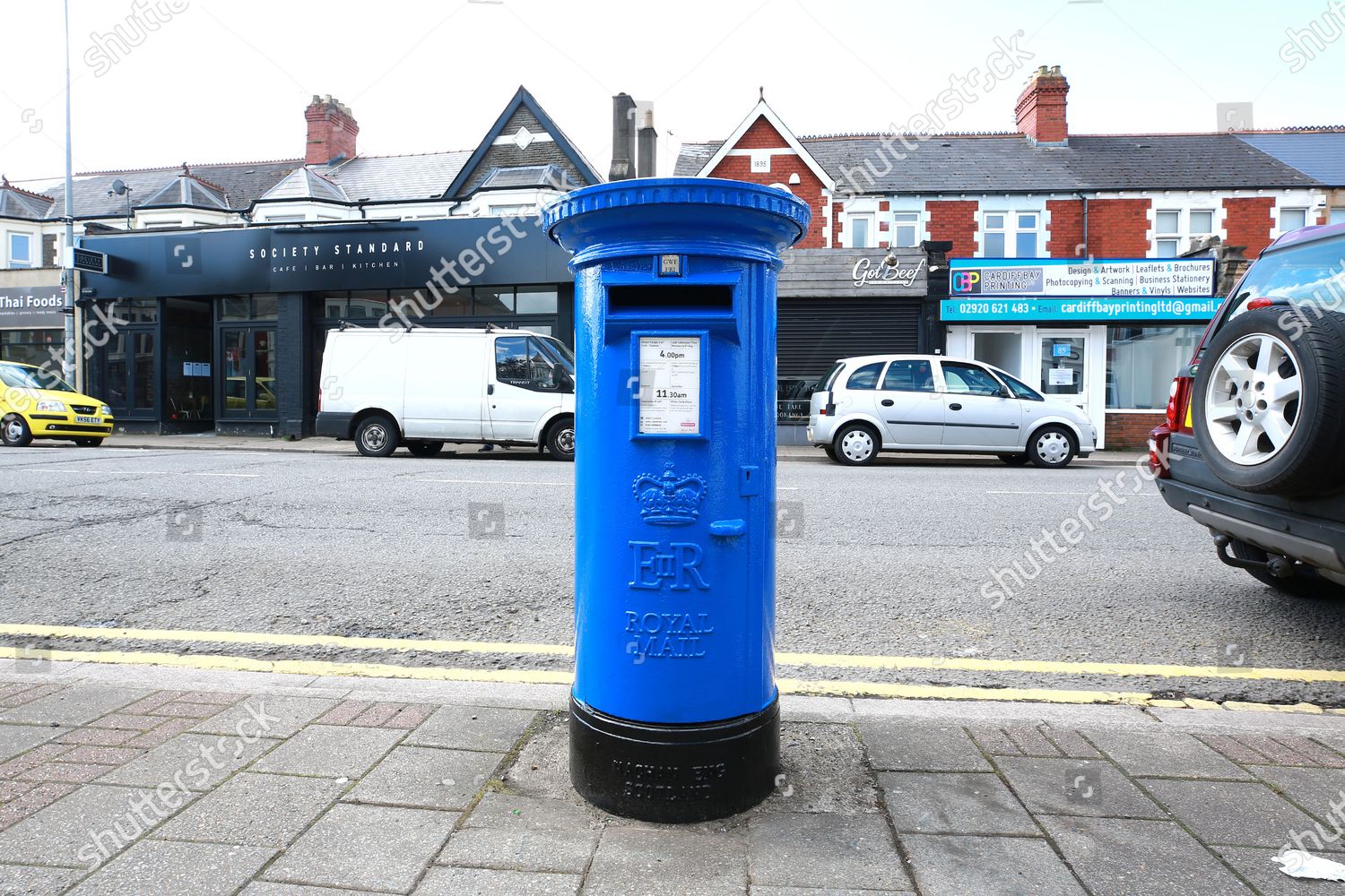 Royal Mail Paint One Their Post Editorial Stock Photo - Stock Image ...
