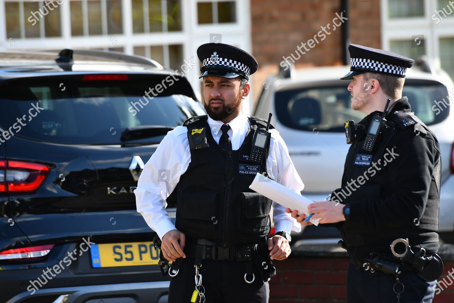 London Uk Police Officers Upminster Havering Editorial Stock Photo ...