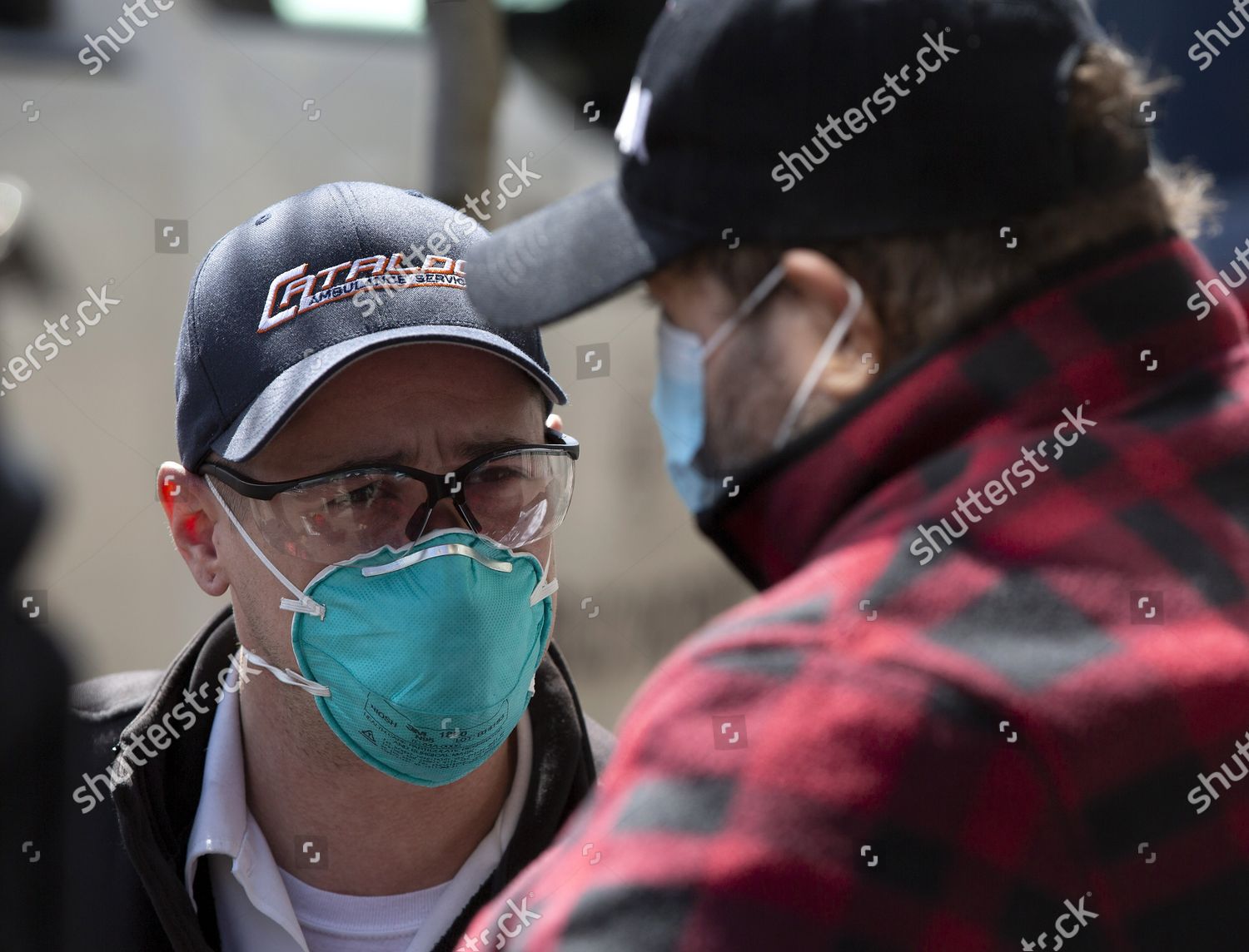 Cataldo Ambulance Services Paramedic Ryan Kelly Editorial Stock Photo ...