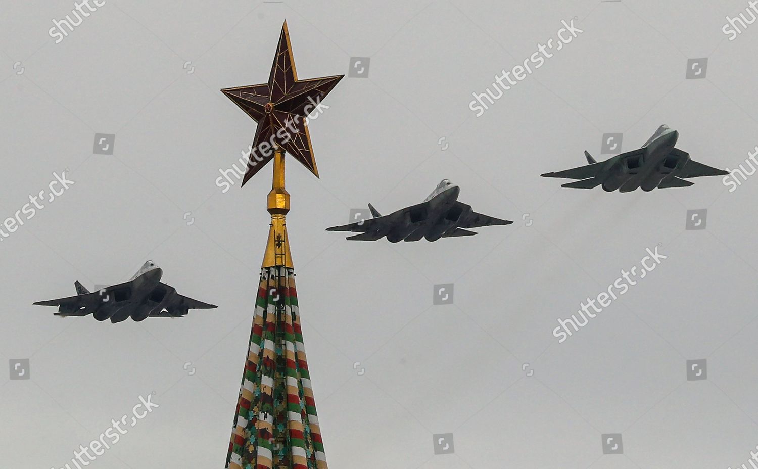 Sukhoi Su57 Stealth Multirole Fifthgeneration Jet Editorial Stock Photo ...