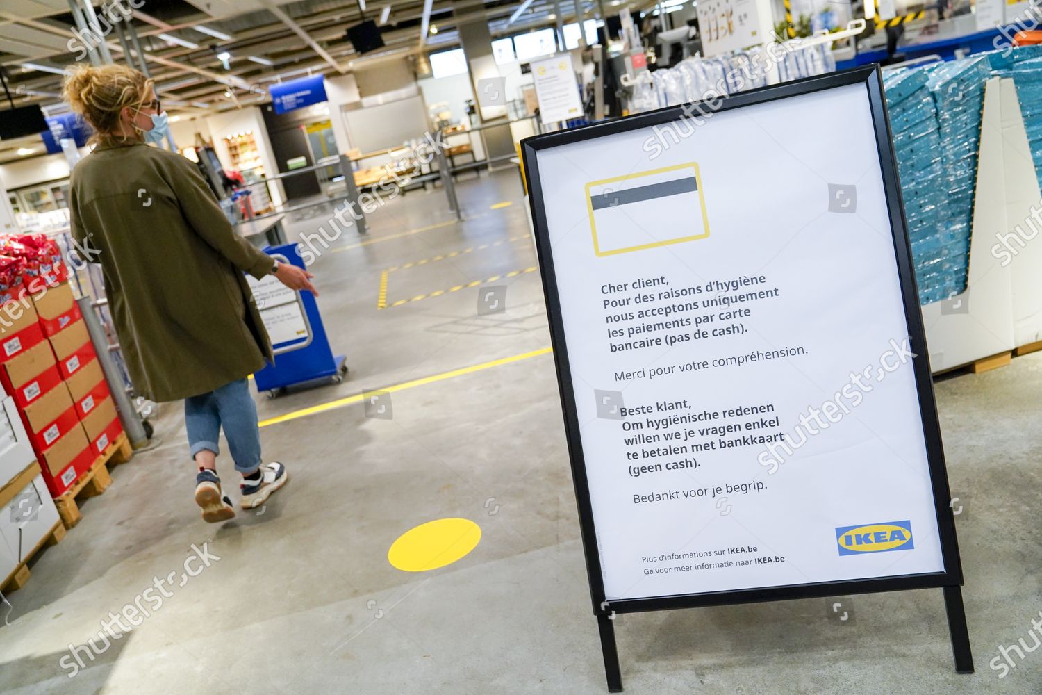 Ikea Prepares This Keeping Social Distancing Editorial Stock Photo - Stock Image | Shutterstock