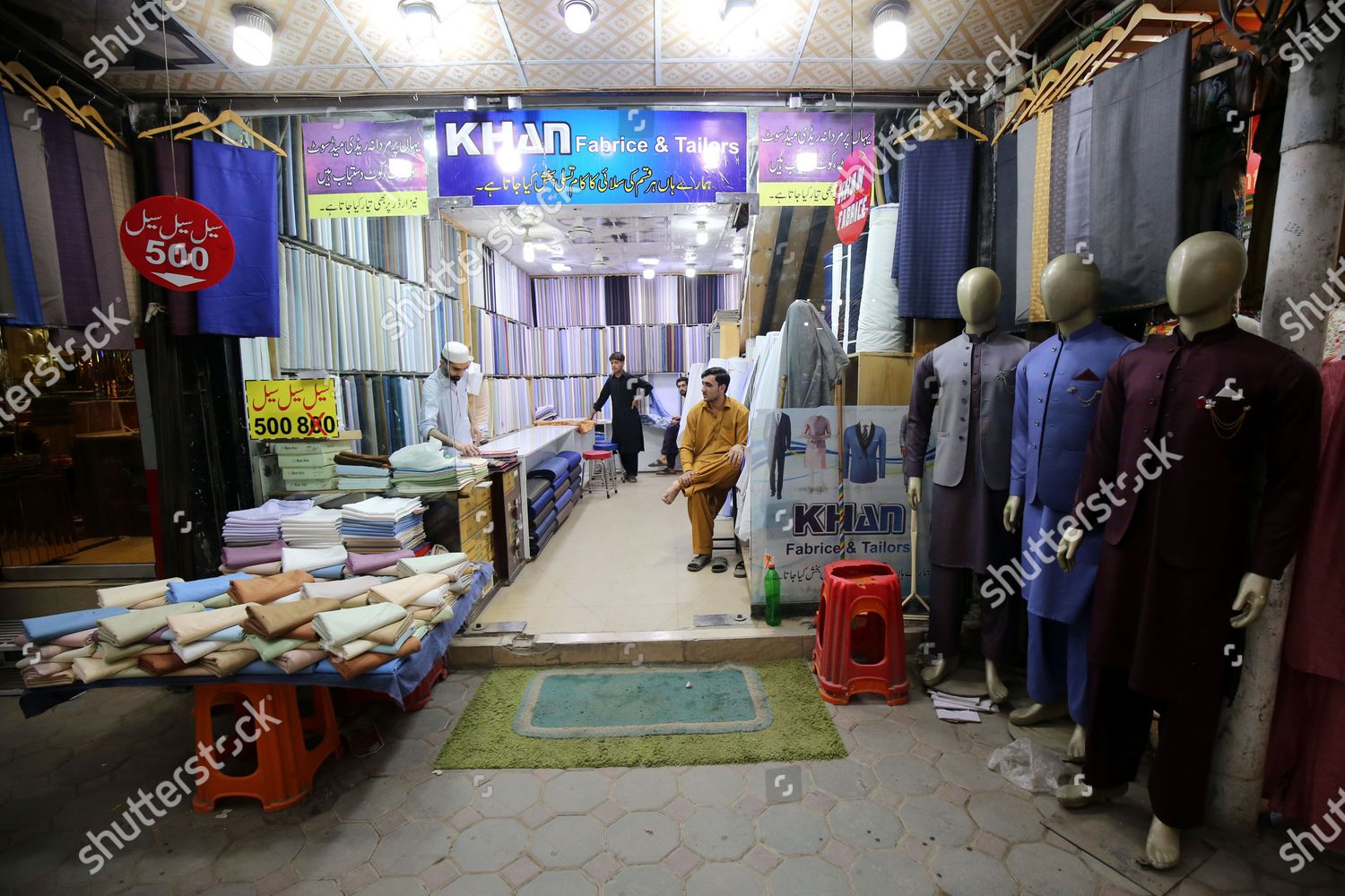 Shopkeepers Wait Customers Their Shop After Editorial Stock Photo ...