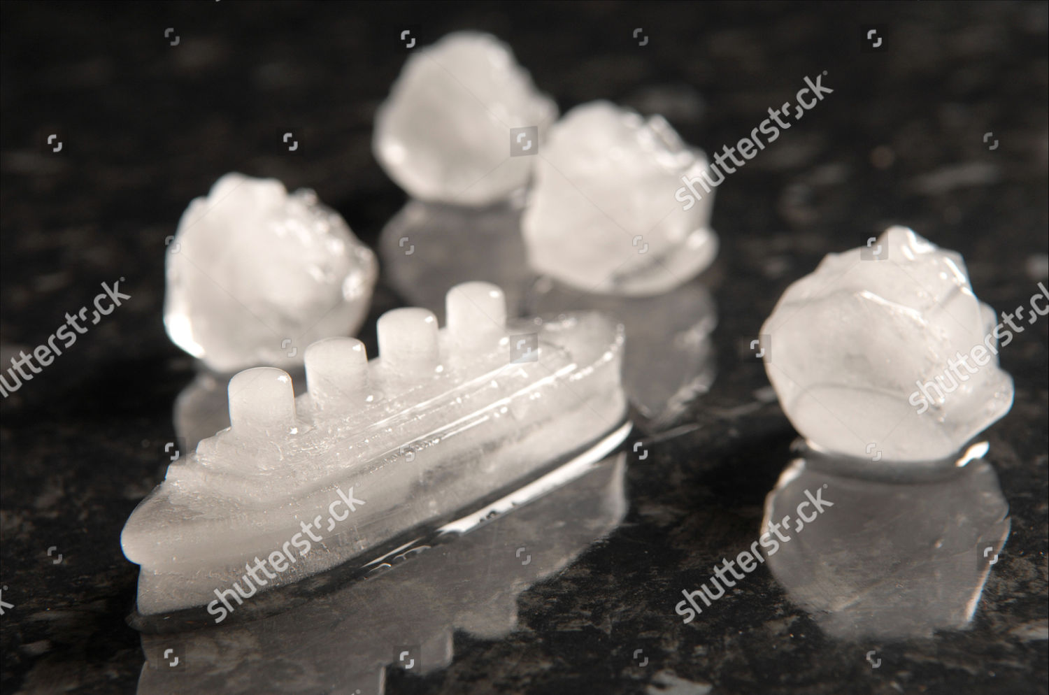 Titanic Iceberg Ice Cubes Editorial Stock Photo - Stock Image ...