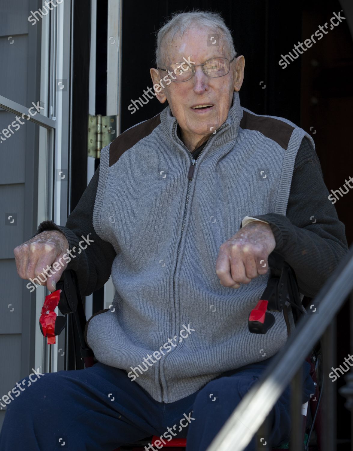 World War Ii Veteran Arthur Mac Editorial Stock Photo - Stock Image ...