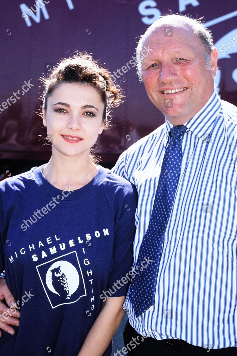 Emma Samms Father Michael Samuelson C1992 Editorial Stock Photo - Stock ...