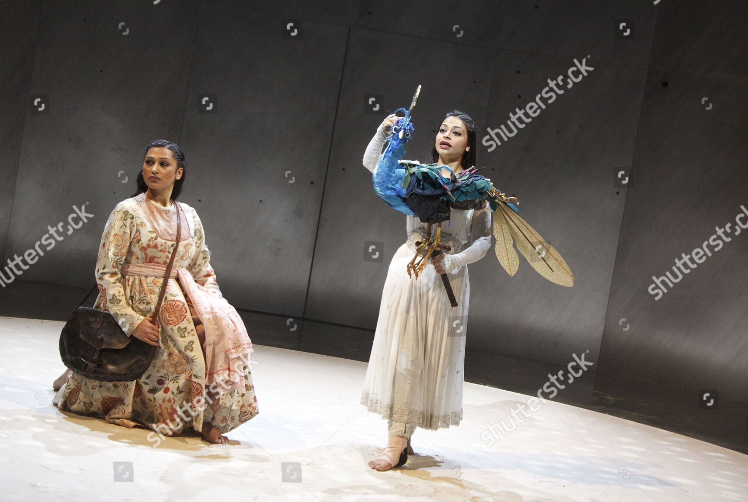 Chetna Pandya Princess Parizade Ayesha Dharker Editorial Stock Photo ...