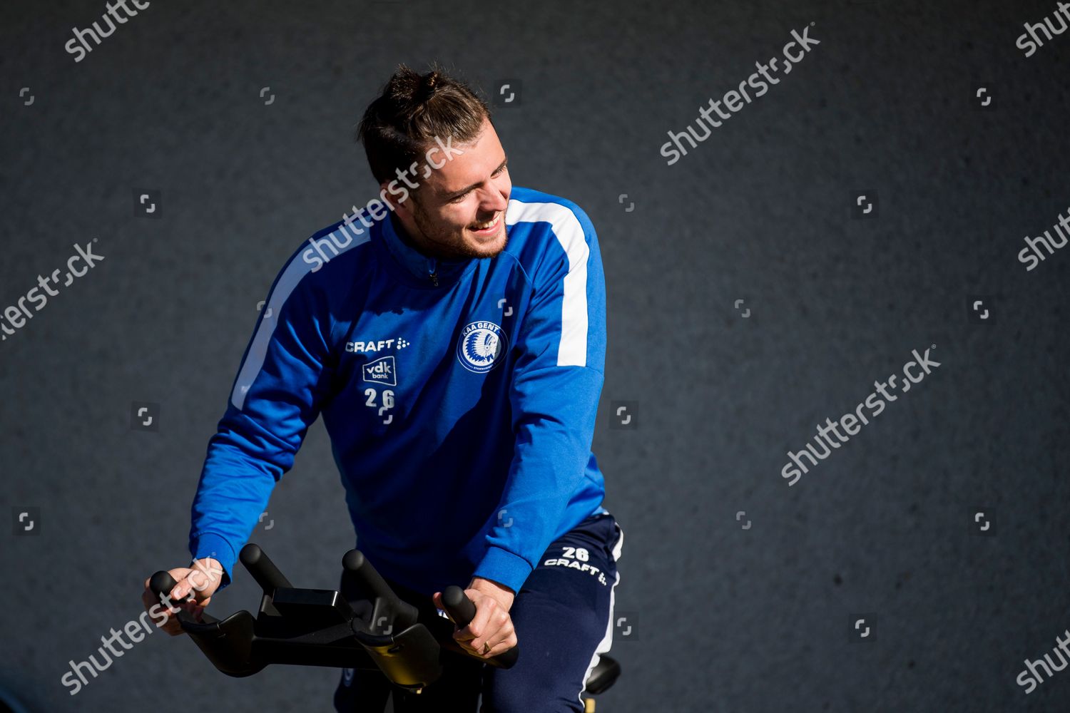 Gents Goalkeeper Colin Coosemans Pictured During Editorial Stock Photo ...