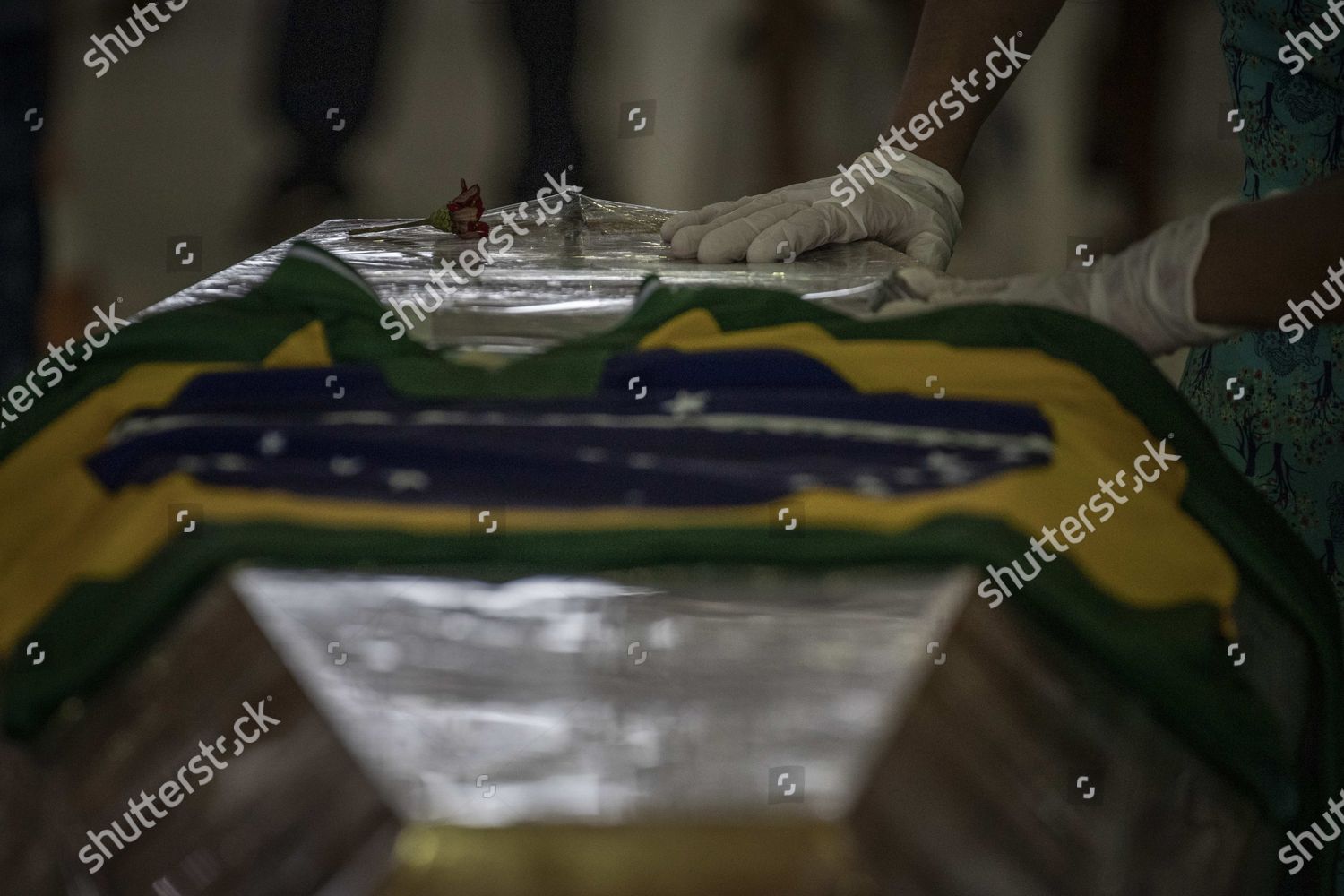 Indigenous People Attend Funeral Cacique Messias Editorial Stock Photo ...