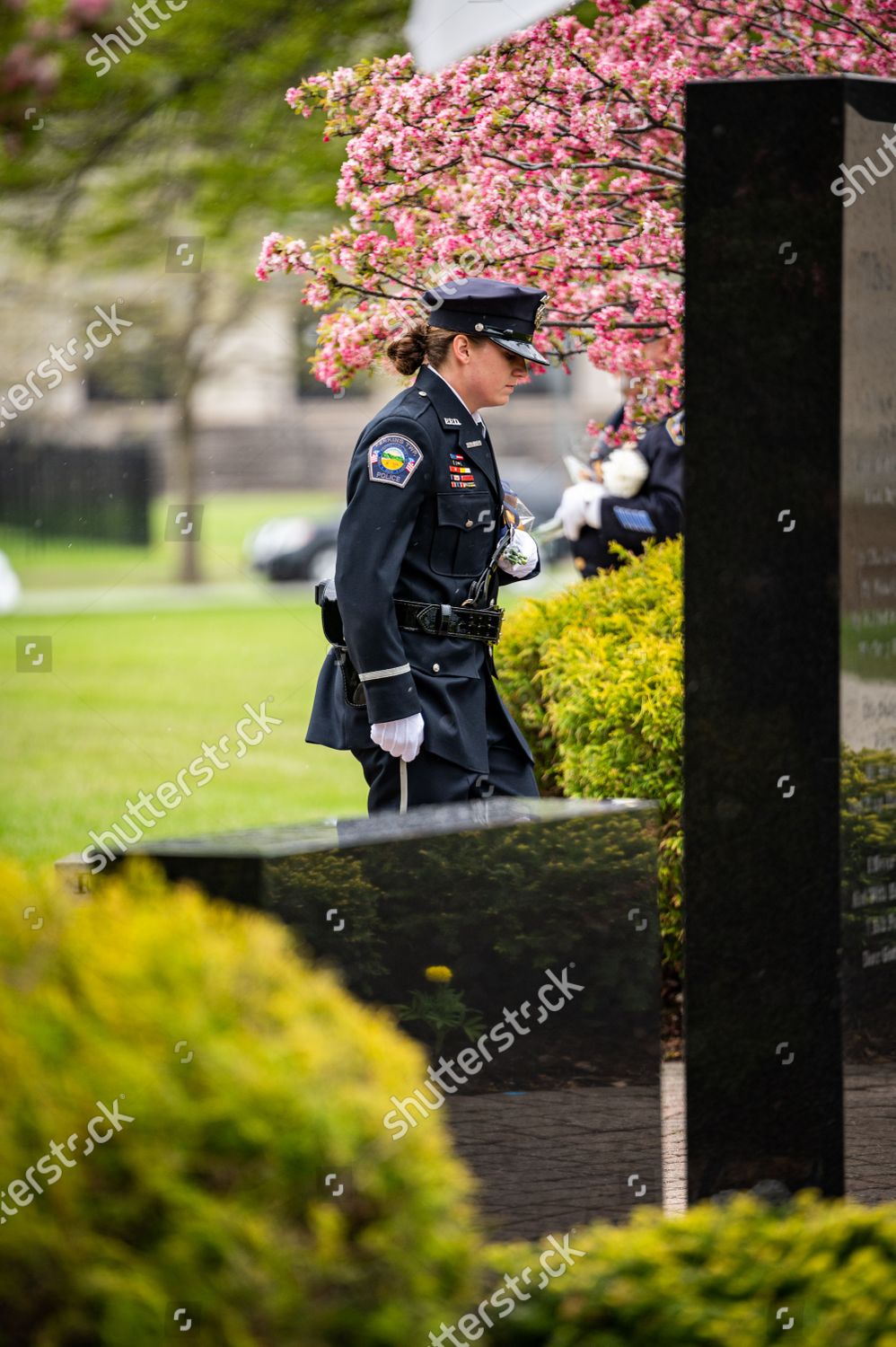 Police Officers Erie County Honor Guard Editorial Stock Photo - Stock ...