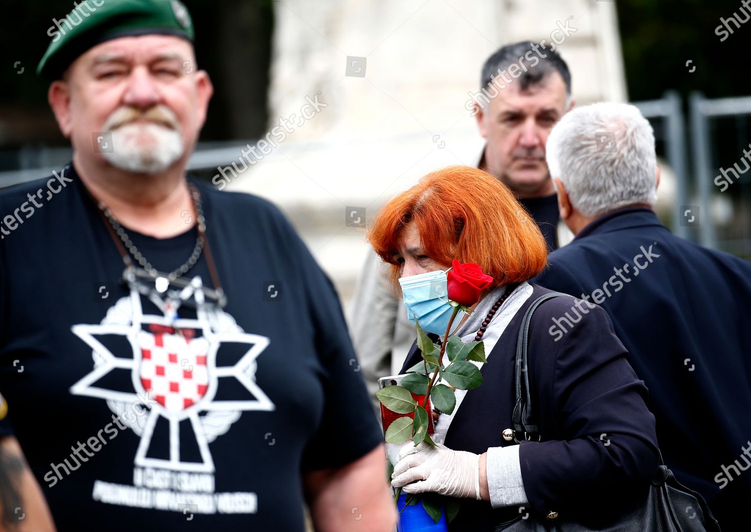 Neonazi Sympathizers Farright Croatian Nationalists Attend Editorial ...