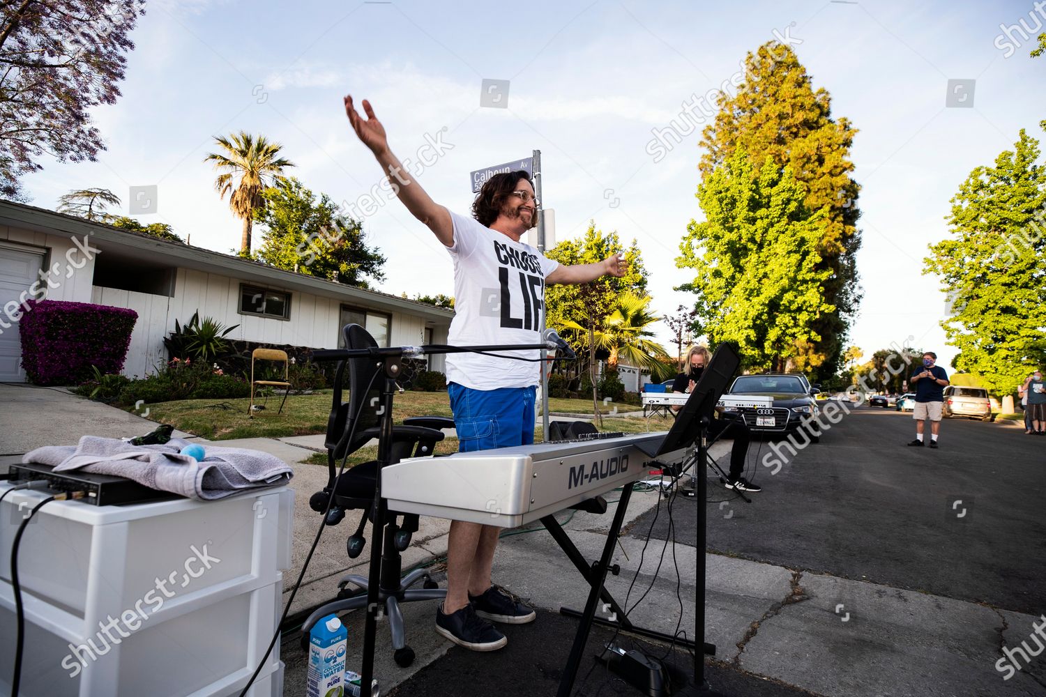 MUSICIAN ADAM CHESTER STANDS DURING HIS Editorial Stock Photo - Stock ...