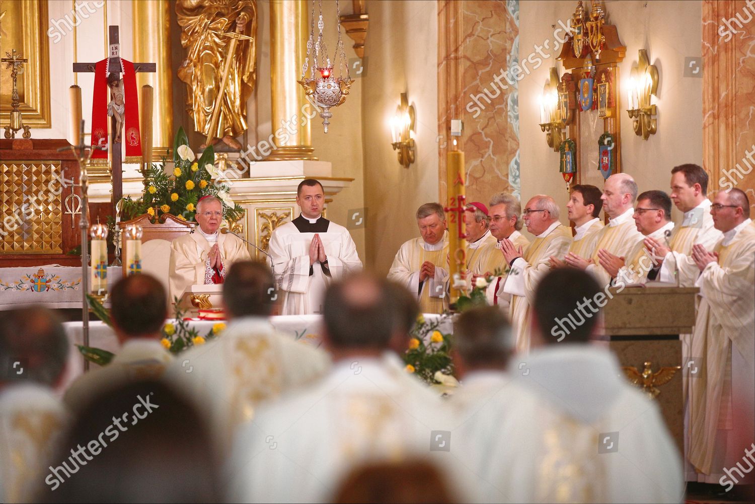 Archbishop Marek Jedraszewski Metropolitan Krakow Presides Editorial ...