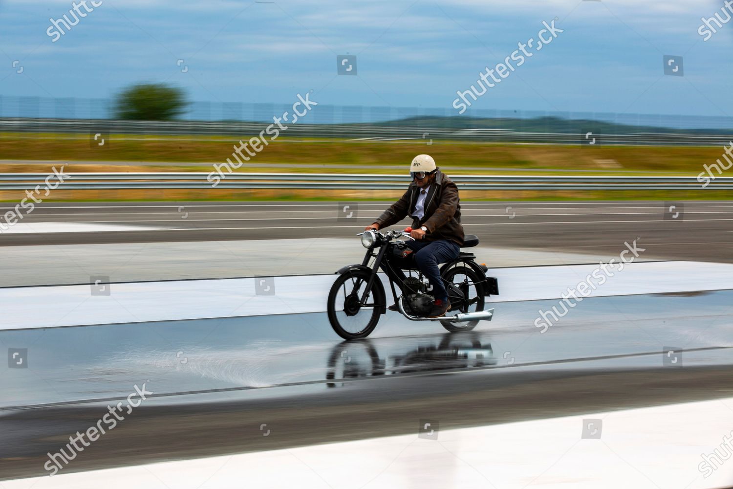 Test Track Official Rides Csepel Motorcycle Editorial Stock Photo ...