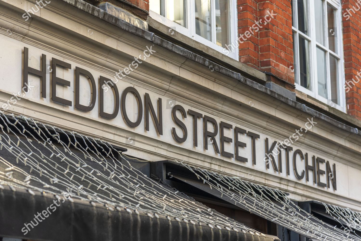 Heddon Street Kitchen Logo Part Gordon Editorial Stock Photo - Stock ...