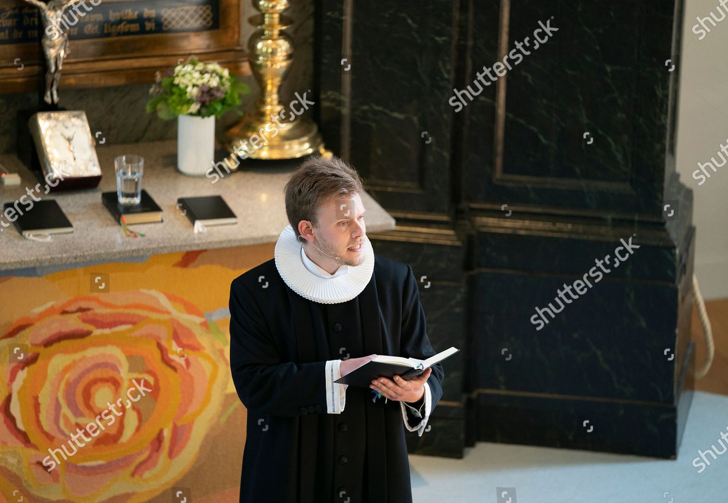 Pastor Lars Gustav Lindhardt Evangelical Lutheran Editorial Stock Photo ...