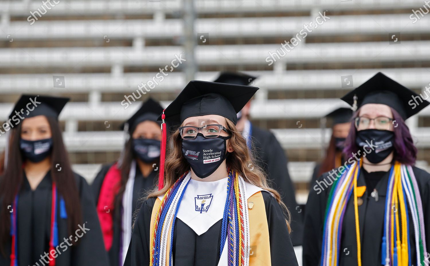 Steele High School Hold Their Graduation Editorial Stock Photo - Stock ...