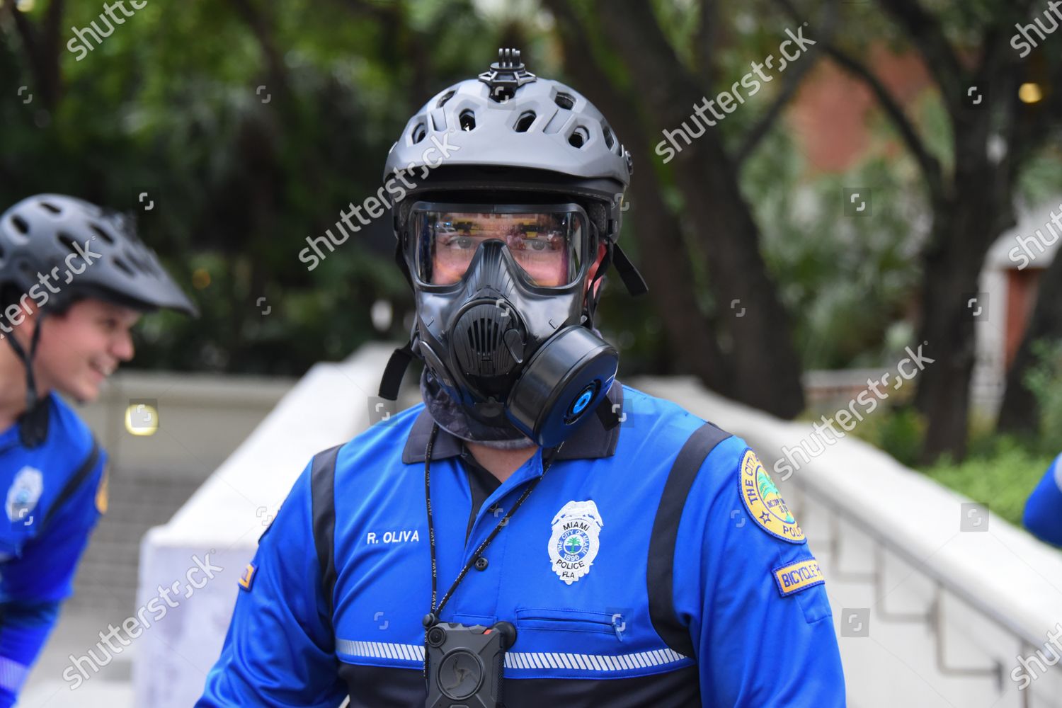 Police Wearing Gas Mask Hundreds People Editorial Stock Photo - Stock ...