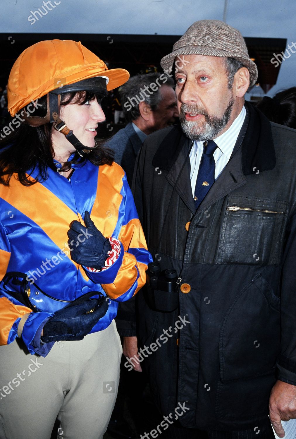 Emma Freud Her Father Clement Freud Editorial Stock Photo - Stock Image ...