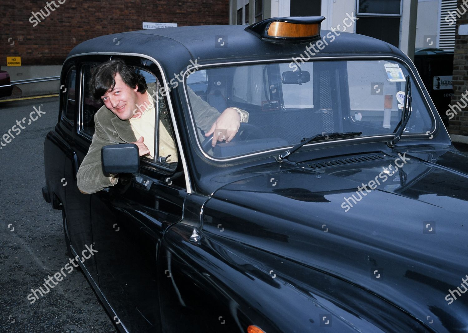 Stephen Fry His London Taxi 1997 Editorial Stock Photo - Stock Image ...