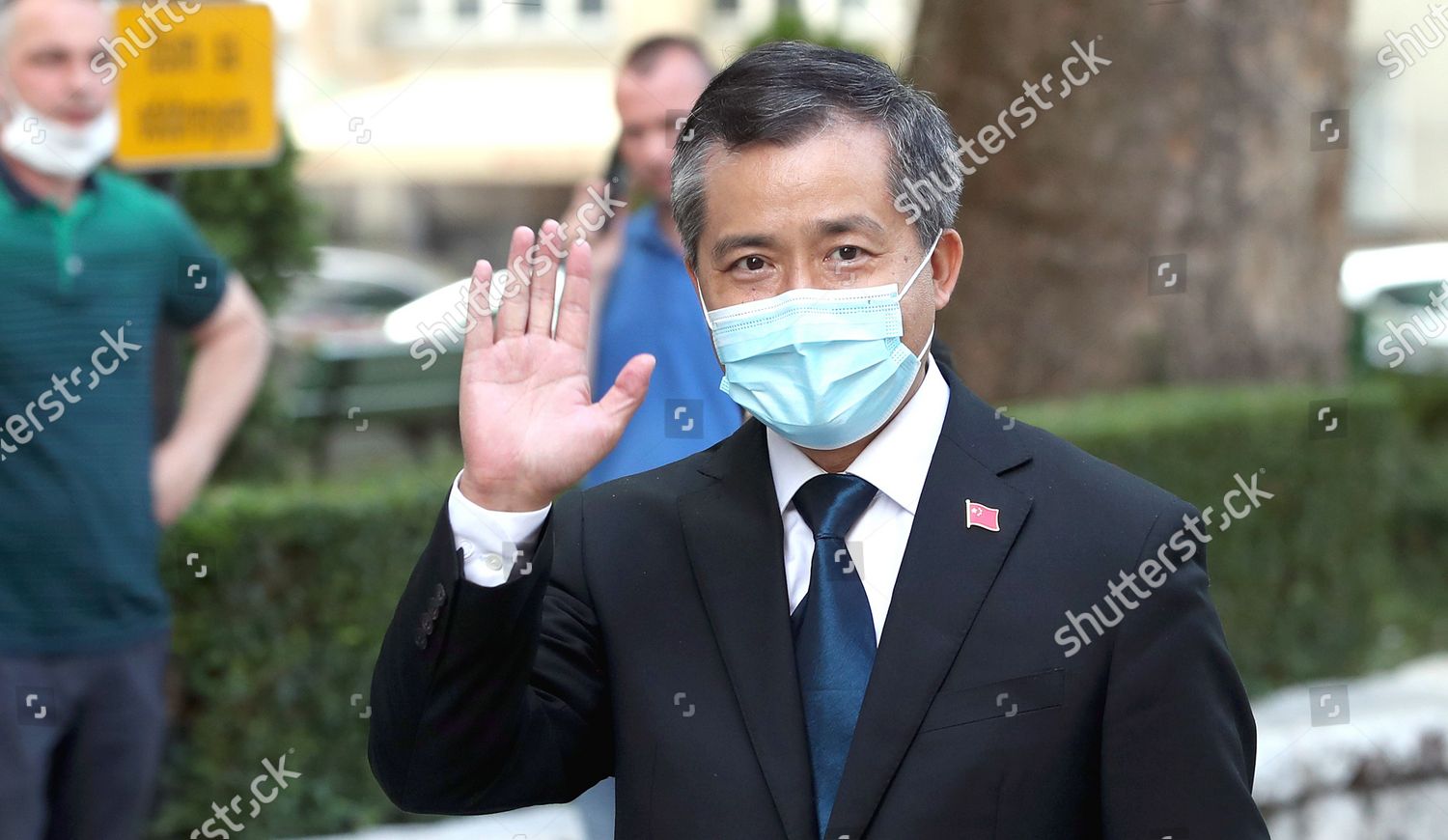 Chinese Ambassador Ji Ping Bosnia Herzegovina Editorial Stock Photo ...