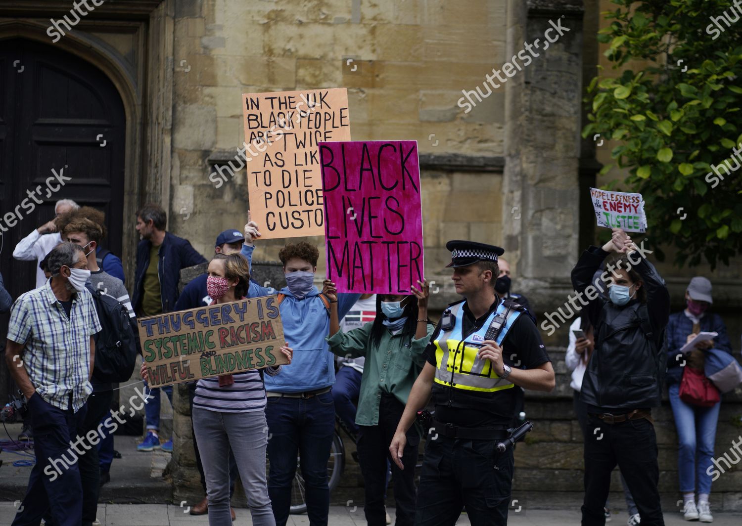 Members Rhodes Must Fall Campaign Within Editorial Stock Photo - Stock ...