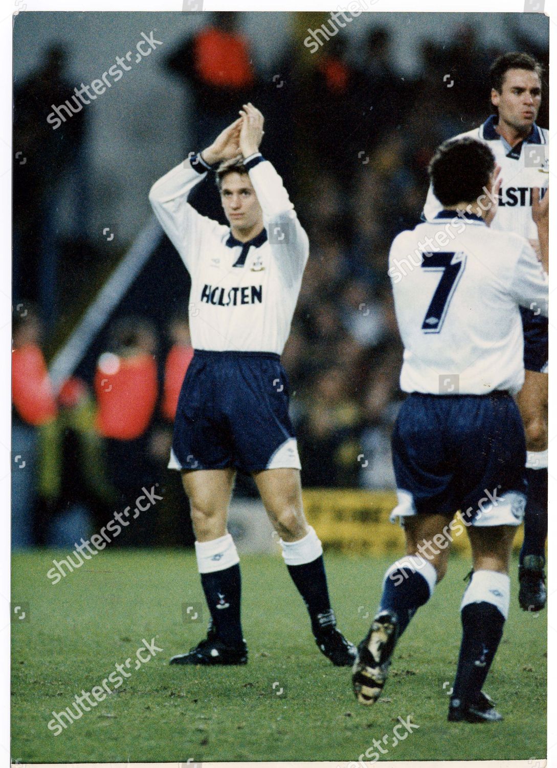 Gary Lineker Footballer 1991 Salute Gary Editorial Stock Photo - Stock ...