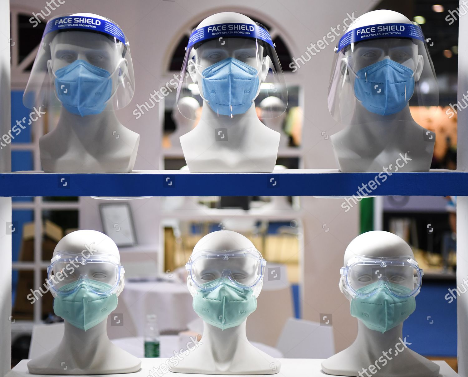 Various Types Personal Protective Equipment Displayed Editorial Stock ...