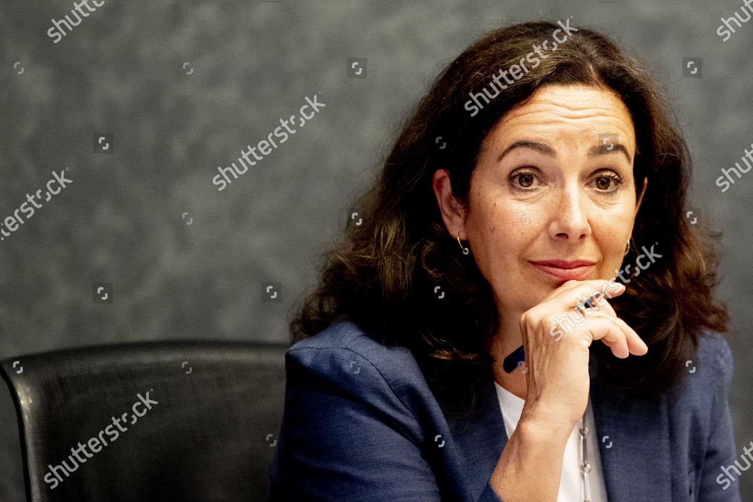 Amsterdam Mayor Femke Halsema Speaks During Editorial Stock Photo ...