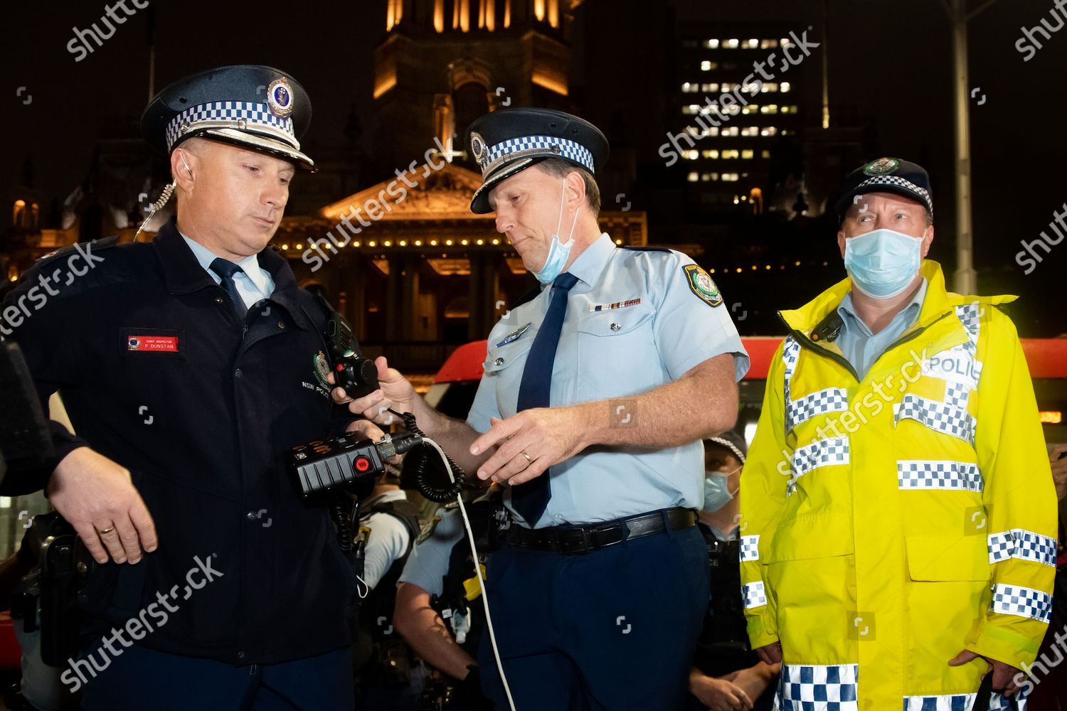 Chief Inspector Paul Dunstan Superintendent Gavin Editorial Stock Photo ...