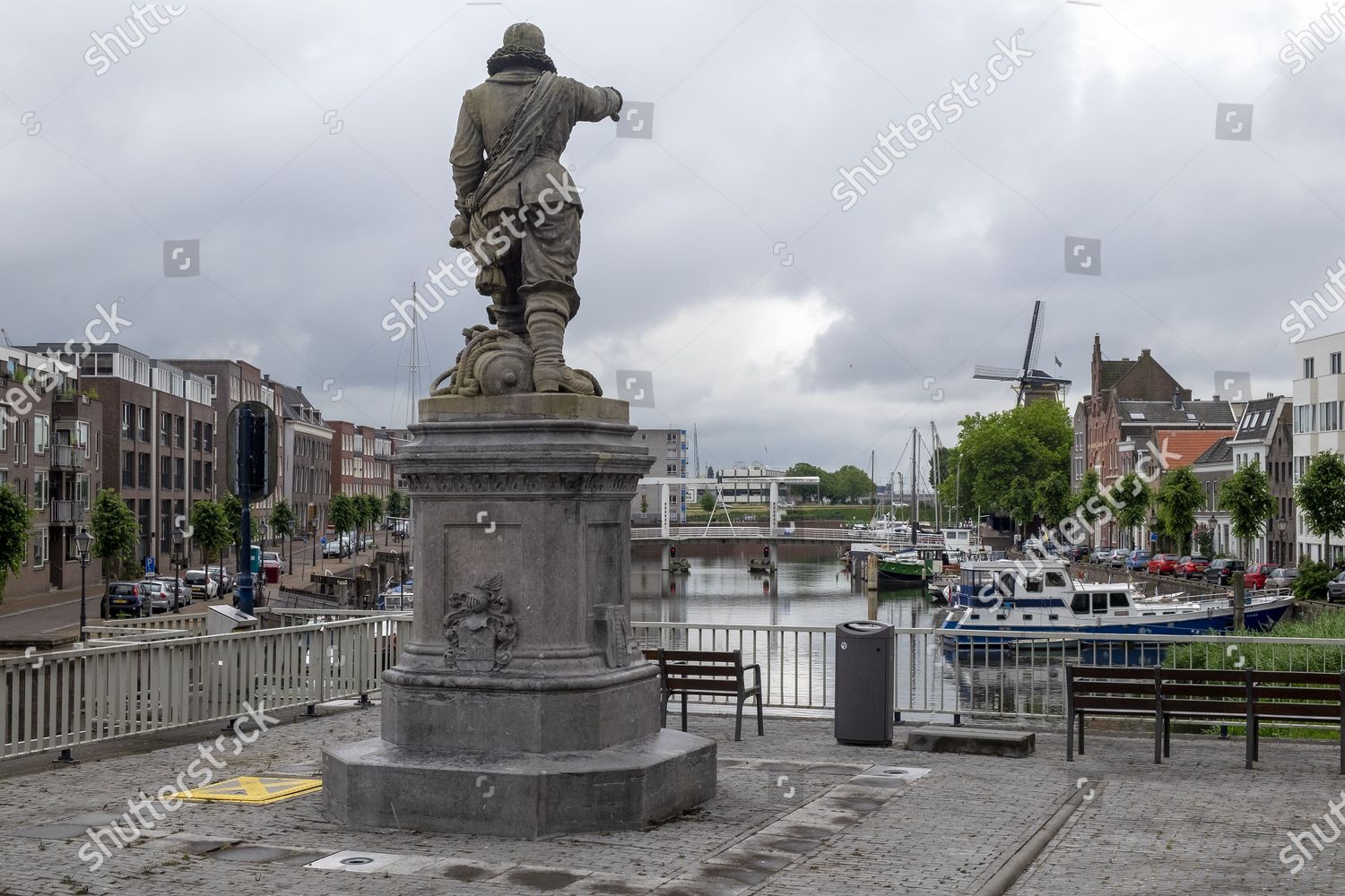 Statue Piet Hein Piet Heijn Dutch Editorial Stock Photo - Stock Image ...