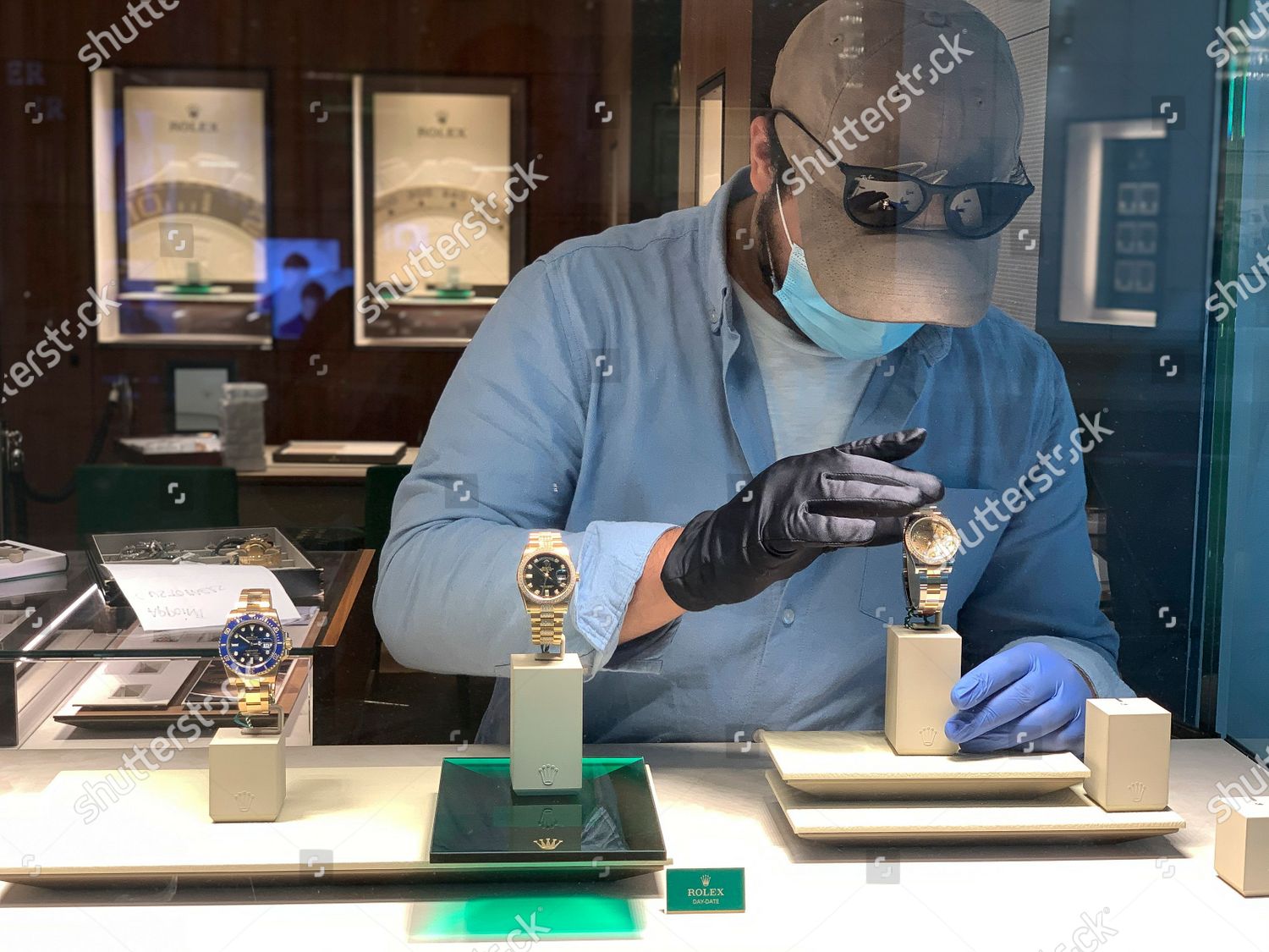 Employee Rolex Store Westfield West London Editorial Stock Photo ...