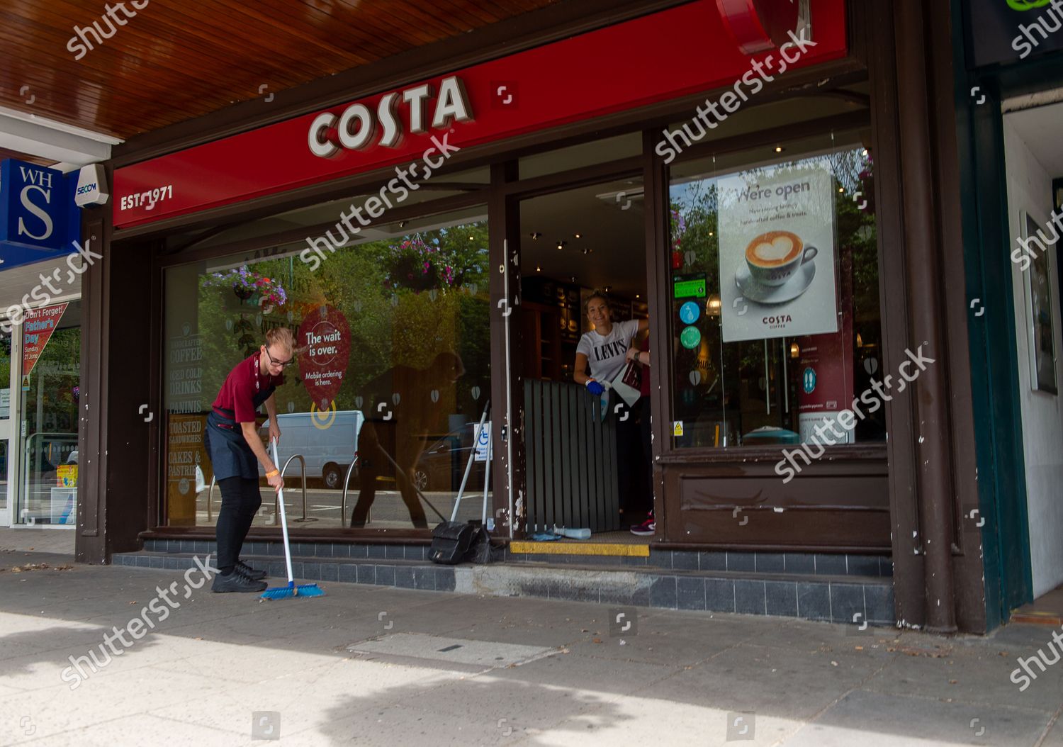 Staff Costa Coffee Restaurant Were Thrilled Editorial Stock Photo ...
