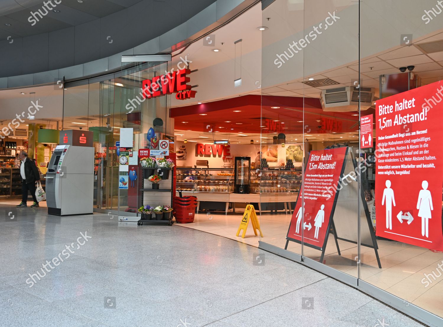 Rewe Supermarket Frankfurt Airports Train Station Editorial Stock Photo ...