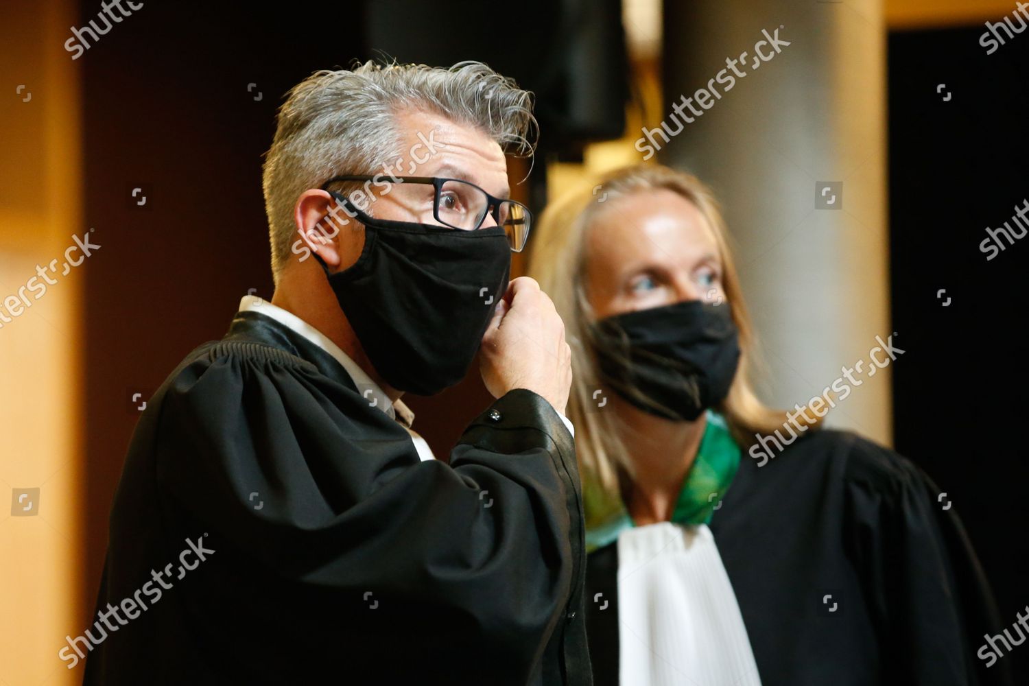 Lawyer Karim Itani Lawyer Nathalie Galand Editorial Stock Photo - Stock ...