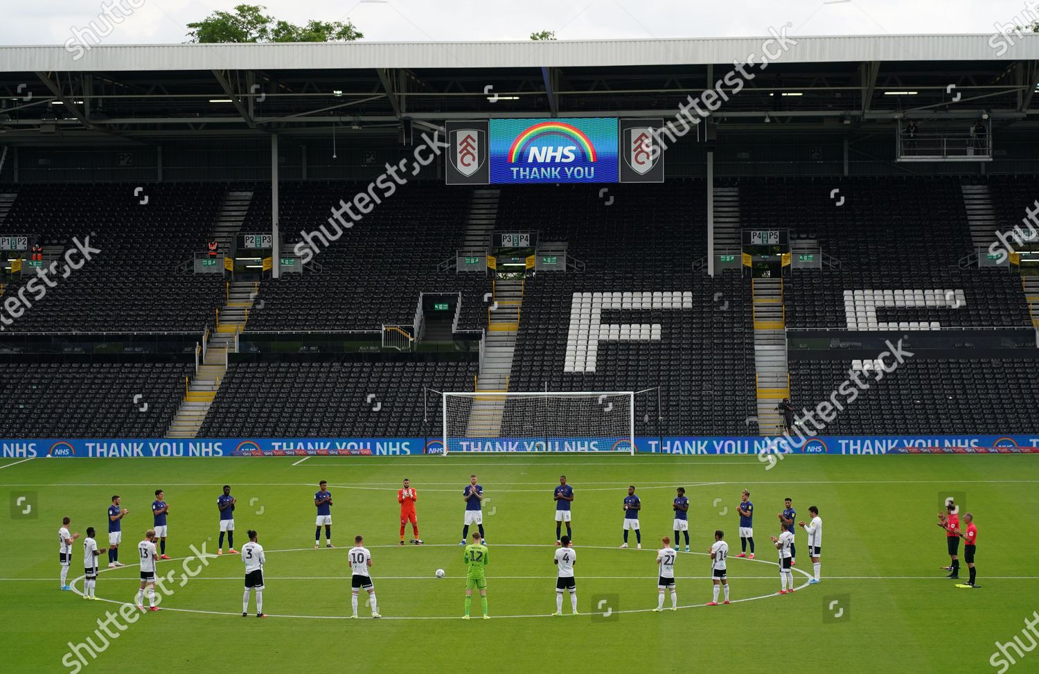 Efl Electronic Boards Showing Fan Messaging Editorial Stock Photo ...